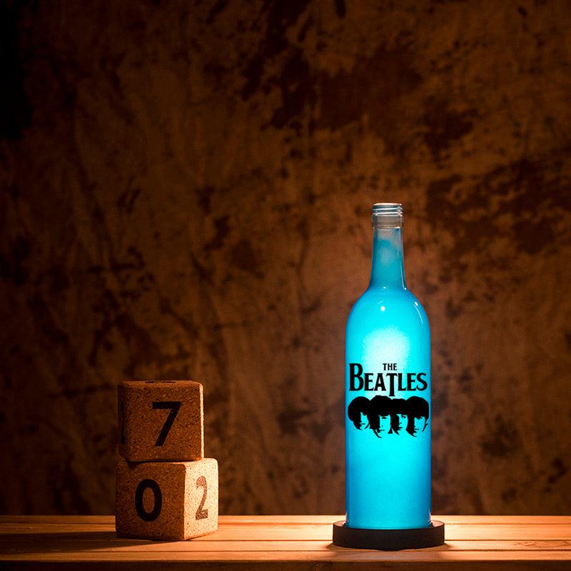 Beatles Inlit Lamp (Blue) – Kavi The Poetry-Art Project